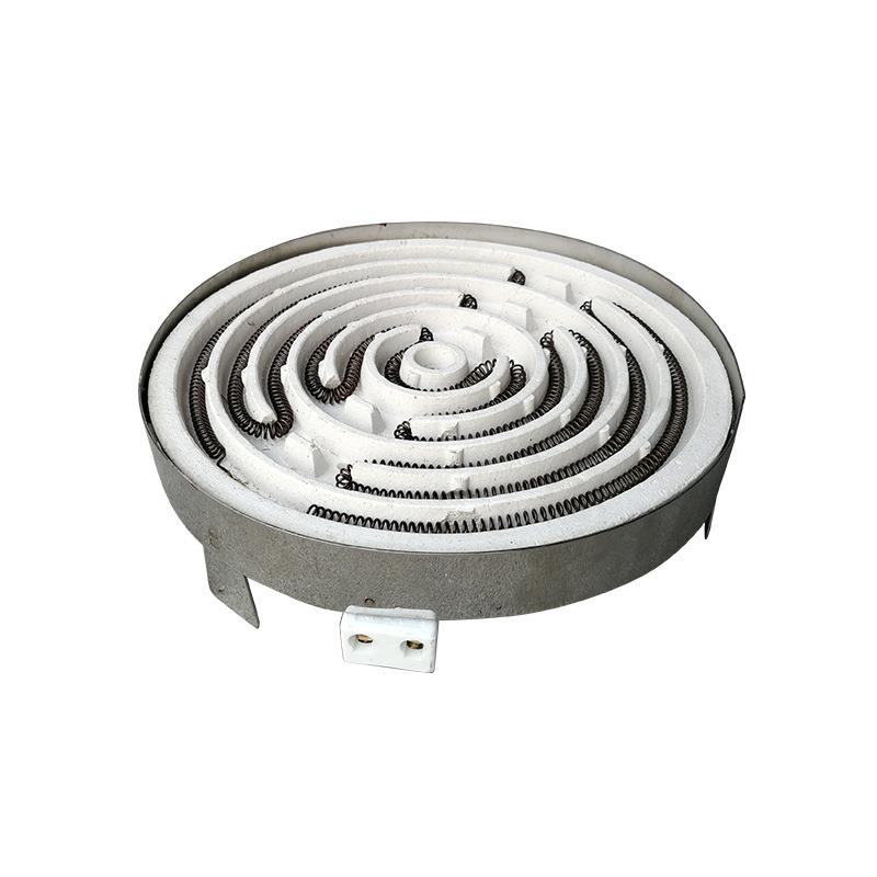 厂家供应耐温发热工业电热丝大功率电炉盘380v/9kw直径发热盘