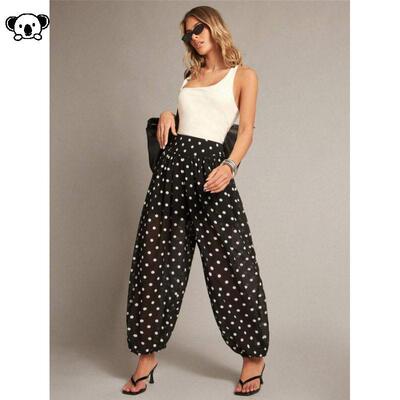 U 44210 Women Casual Pants High Waist Spring/Summer腰裤子