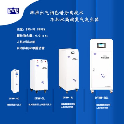 加水氮气发生器的价格高端氮气发生器质量DFNW-500型氮气发生器