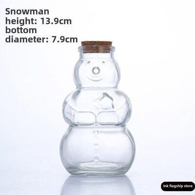 透明木塞装星星玻璃瓶沙漠装沙瓶装沙子容器沙瓶空瓶许愿海洋瓶