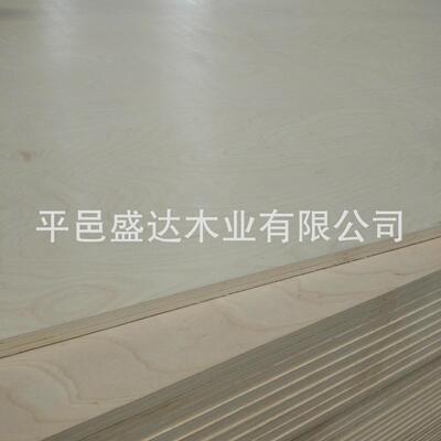4-40mm全桦木E0级双面C级面多层板胶合板家具板