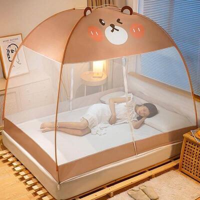 Foldable mosquito net for home installation 免安装折叠蚊帐.1