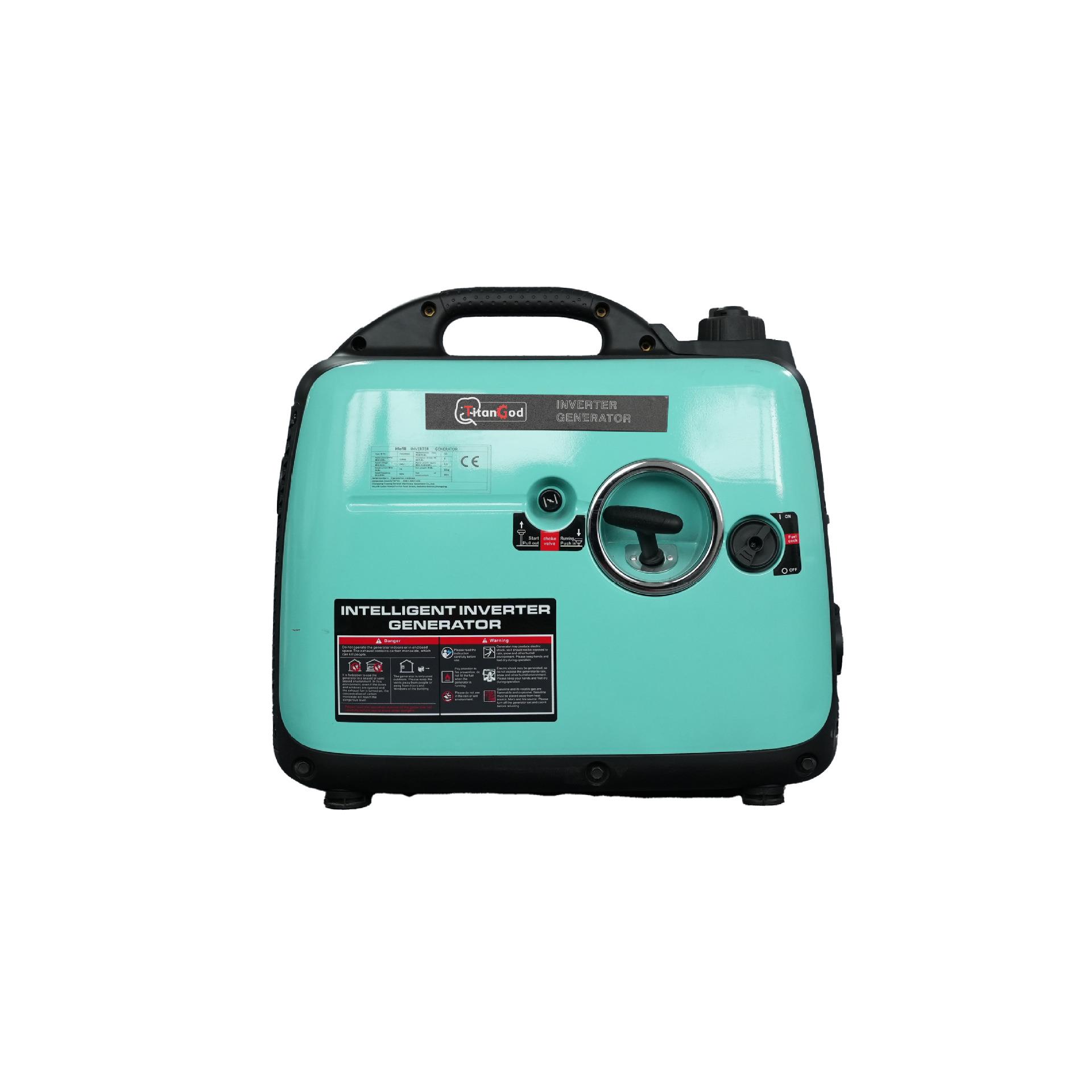 静音精工手提式汽油发电机户外电源手摇发电机应急家用220V