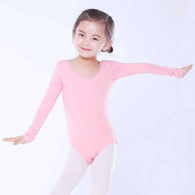 形体服5005幼儿园体形体幼儿 批发功服儿童长袖服练半体操服 芭蕾