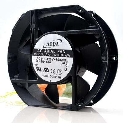 ADDA AA1751HB-AW 110-120V 0.48/0.43A 17CM 17251铝框交流风扇