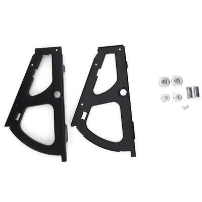 2 PCS Stainless Steel Shoes Drawer Cabinet Hinges 1 Layers