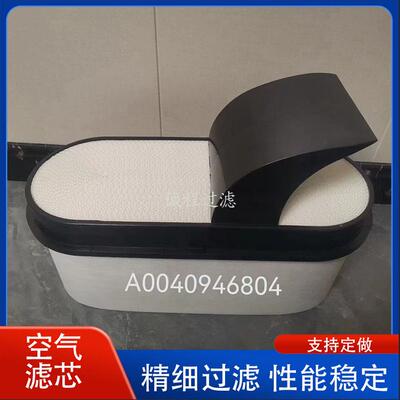 重汽发动机空滤A0040946804 CP50001 AF4250蜂窝空气滤芯
