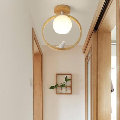 过道灯走廊灯NJ01249具入欧客厅通道户小玄关吸顶网红鸟过北道灯