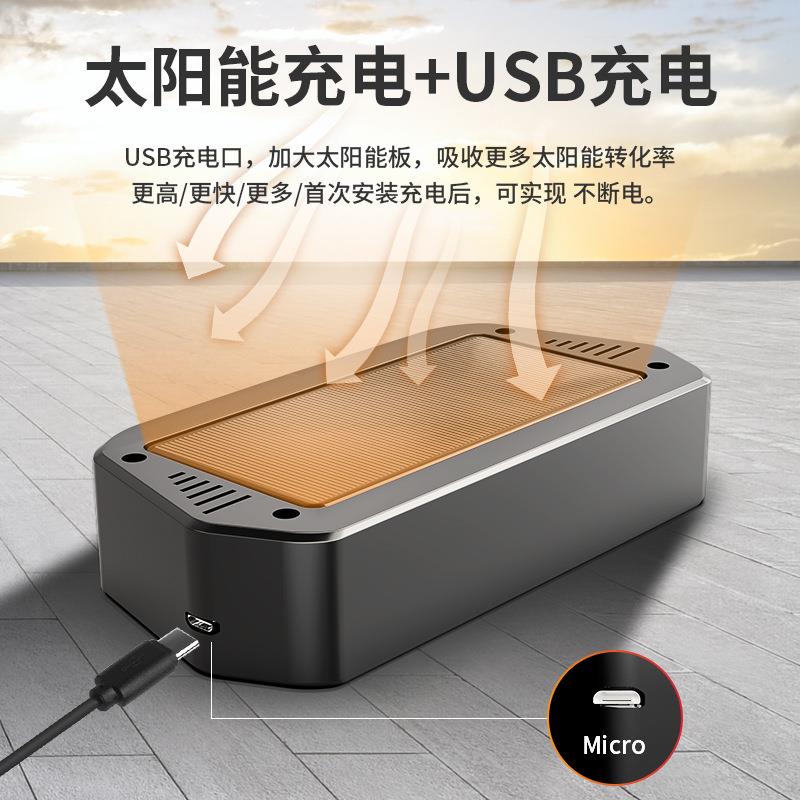 压监测器内置外108置汽车通用轮检测胎监测仪太阳货能监测胎传感
