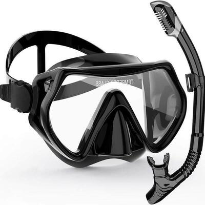 Professional scuba diving mask snorkeling suit adult silicon