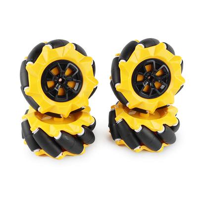 97mm麦克纳姆轮 mecanum wheel 全向轮塑料麦轮 ros车轮一套四只