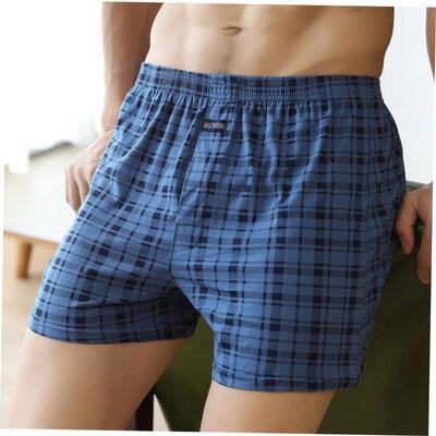 Men's cotton underwear loose boxer shorts宽松四角裤男式