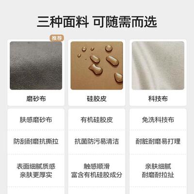 新款直销意式极简帆船磨砂布沙发超宽坐深客厅现代简约懒人羽绒科