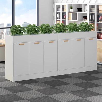 隔断置物架落地GRV办公室艺木质屏风餐厅栅卡座装饰植隔铁绿断栏