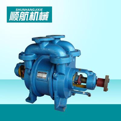 SK单环式真空泵电OZL动铸铁工用化循环水自吸泵头双级水真空泵静