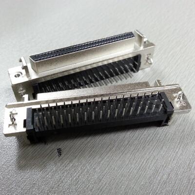 优联康品牌SCSI68PIN弯脚90度母座 供应SCSI68PIN弯脚90度母座