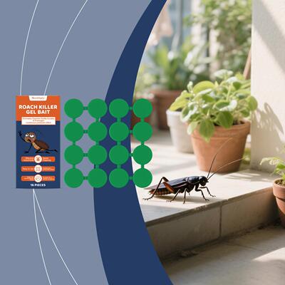 MOONSPRY Cockroach Bait Station - Effective Indoor Cockroach