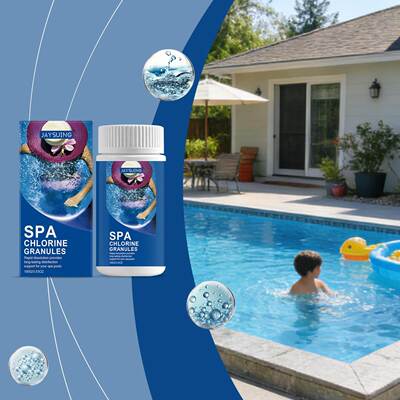 JAYSUING Chlorine Granules for Spas, Quickly Dissolve to Cle