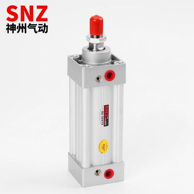 SNZ标准内藏式气动汽缸SU32 40 63x50 80*100无拉杆式米字型气缸