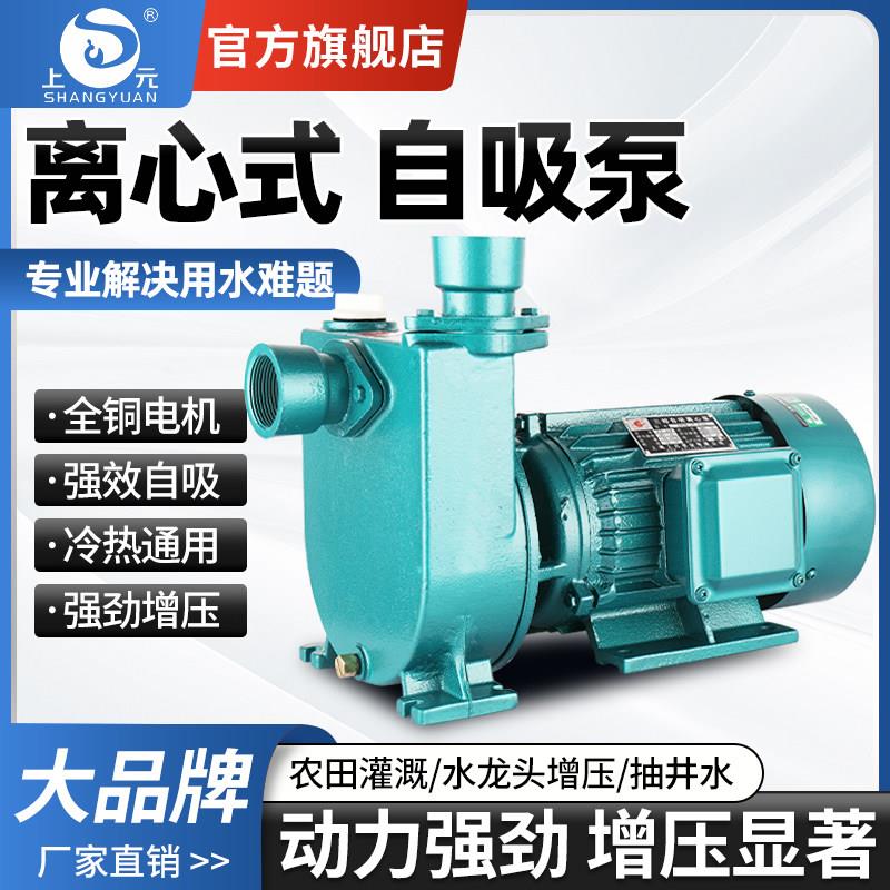 上海元泵 wzb离心式旋涡泵家用小型管道井用增泵上水冷式空调自吸