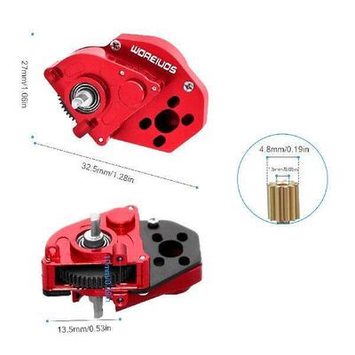 Metal Transmission Gearbox Upgrade Parts Accessories Full
