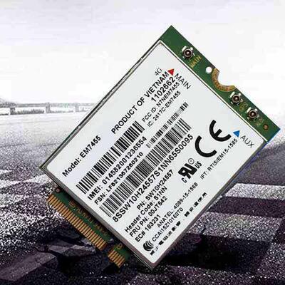 1个 颜色：绿色 材质：PCB Em7455 LTE 4G卡 Gobi6000 FRU00JT542