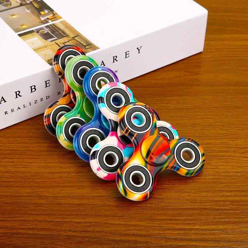 Colorful Hand Spinner EDC Fidget Spinner Rainbow Spiner Anti