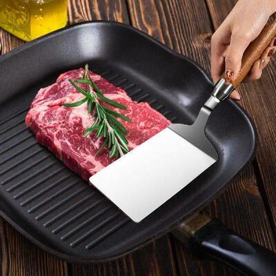 Metal Spatula for Cast Burger Turner Multi Functional