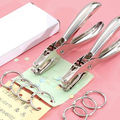 Office Supplies: Metal Manual Hole Punch, Student Stationery