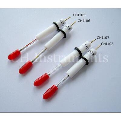辰华 CHI107 10um直径铂盘微电极 CHI108 25um直径铂盘微电