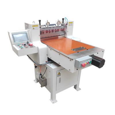 海棉皮革冲型切割机EVA全自动横竖半断裁切机片材卷料异步跳切机