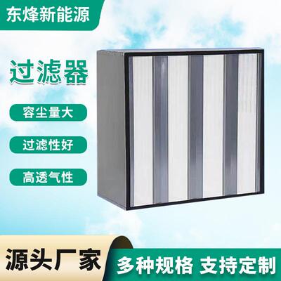 初效过滤器G3G4镀锌框铝框空气净化过滤网板式单面覆网空气过滤器