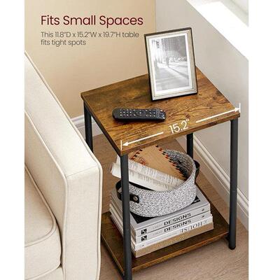 Side Table Small End Table Nightstand Bedside Table Entryway
