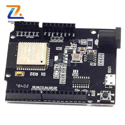 WiFi和蓝牙esp32 UNO D1 R32 CH340G开发板 4MB闪存 esp32模块