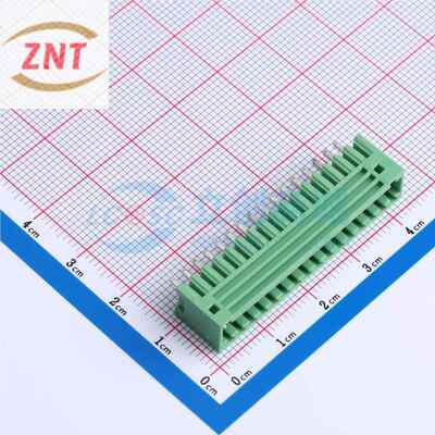 插拔式接线端子 DB2EVC-2.5-16P-GN 插件,P=2.5mm 1x16P 原装正品