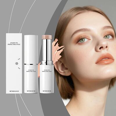 Skin-tone brightening concealer foundation stick, non-cakey