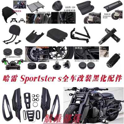 哈雷运动者S Sportster S1250 RH1250改装后挡泥板后座包靠背套件