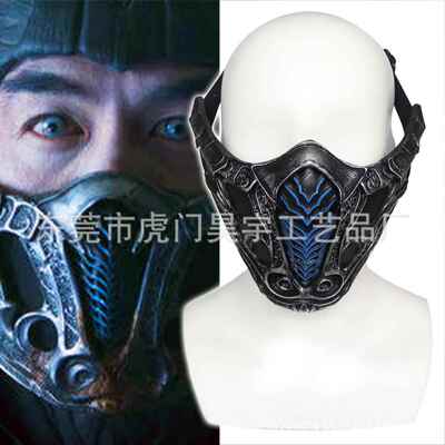 MortalKombat11新款暴力格斗真人快打游戏树脂面具头套爆款