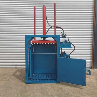 自半动编织袋废纸塑料膜压缩机油漆桶压桶纸机液压打打包XRF机废