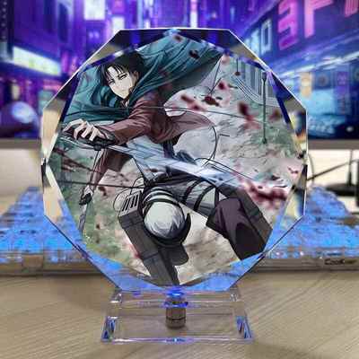 进击的巨人手办利威尔阿克曼兵长艾伦三笠周边小夜灯摆件生日礼物