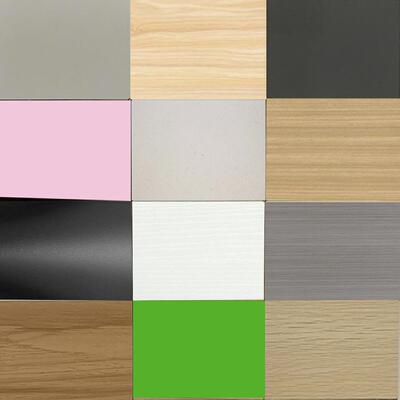 洞洞板开 放式金属衣柜侧板卡槽屏风隔断墙定制侧面衣帽间顶天立