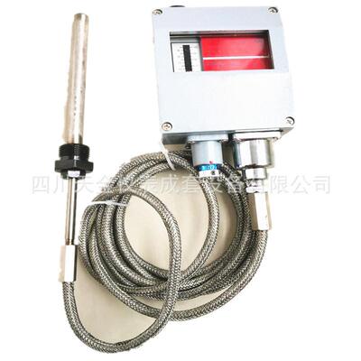 红旗压力式温度控制器WTZK-50船用压力控制器开关压力表60MPA