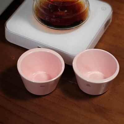 素止 咖啡品鉴杯双唇杯 手冲咖啡闻香杯2waycup澳洲比赛陶瓷 75ml