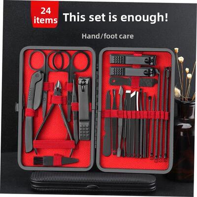 manicure set nail clipper grooming pedicure kit art tools。