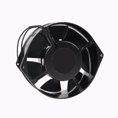 17255铝框铁叶大风量通风管道风机 直流散热风扇 D3KB1755BBH3W