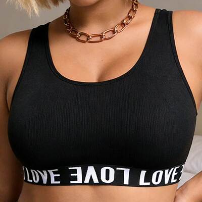 Zeriluna Sleeveless Round Neck Sports Bra - Lightweight, Bre