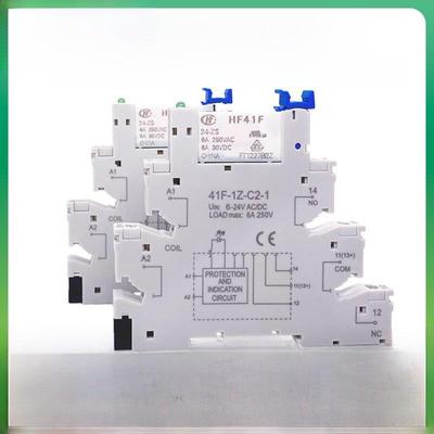 Hf41F-024-Zs 41F-1Z-C2-1宏超薄继电器模块模块Dc24V 12V薄型