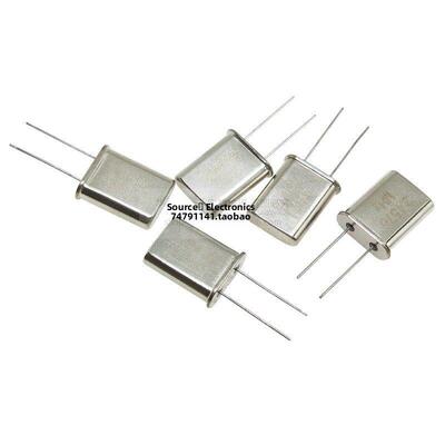 Hc-49U无源石英晶体振荡器1.8432/2m 2.4576m 6Mhz 12直插2针晶体