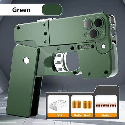 Mobile Phone Shape Folding Soft Gun Toy Novelty Toys,Adults