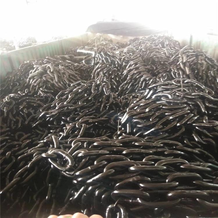 应矿用高强圆环链 刮板机牵引度链条级 B422热处供理工艺